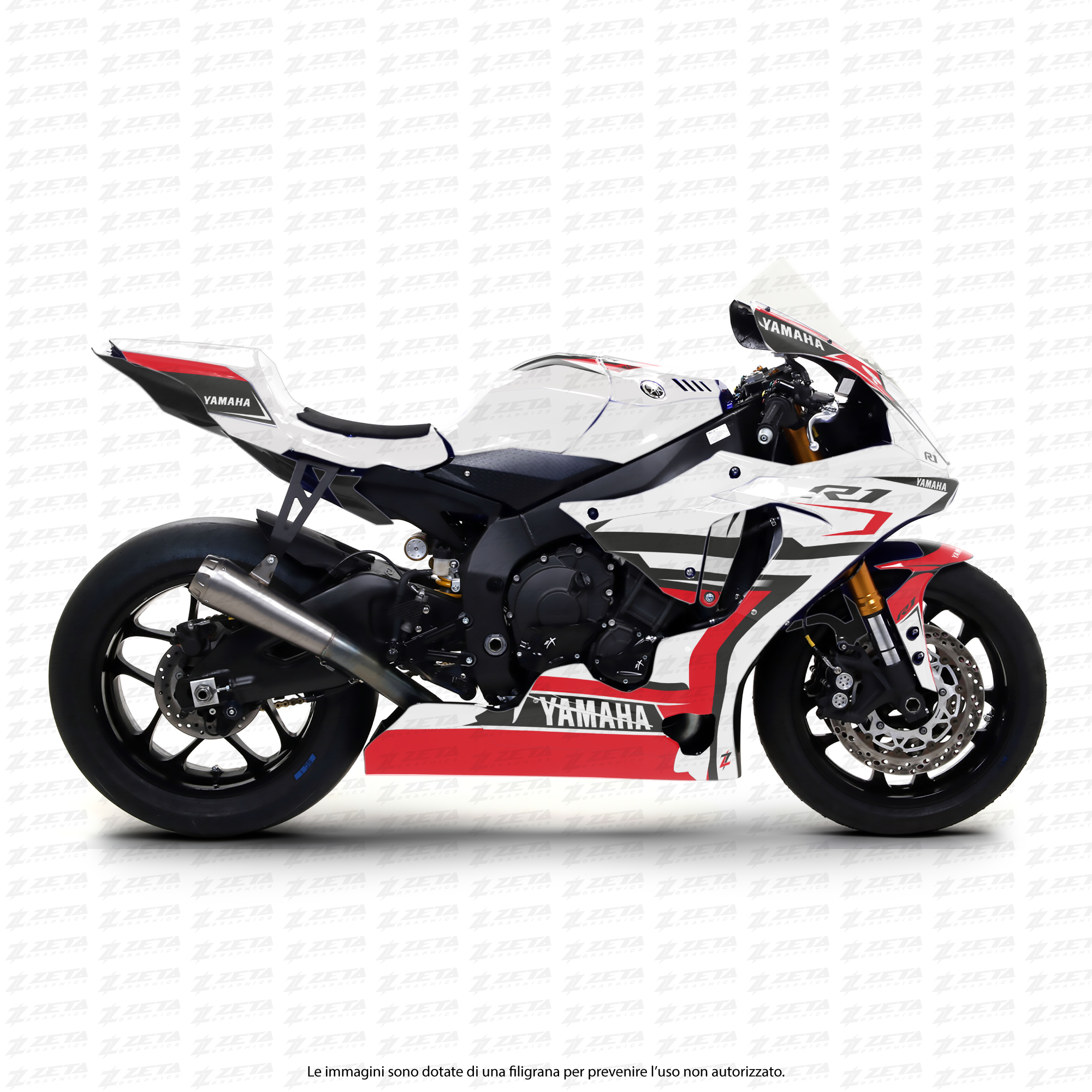Semi Custom | Yamaha R1 15-19 Graphic Kit