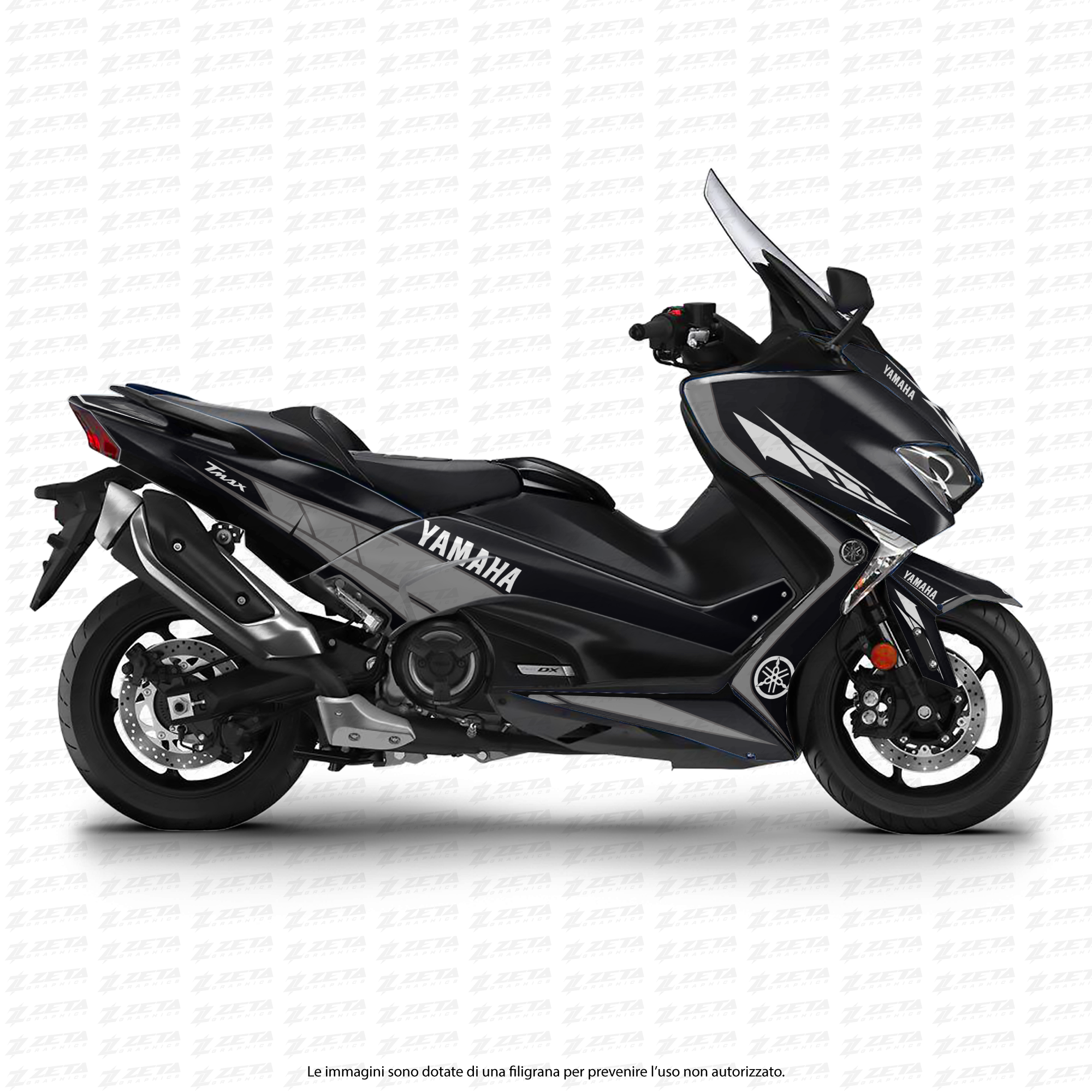 Semi Personalizzata | Kit Grafiche Yamaha T-Max 530 2017-2019