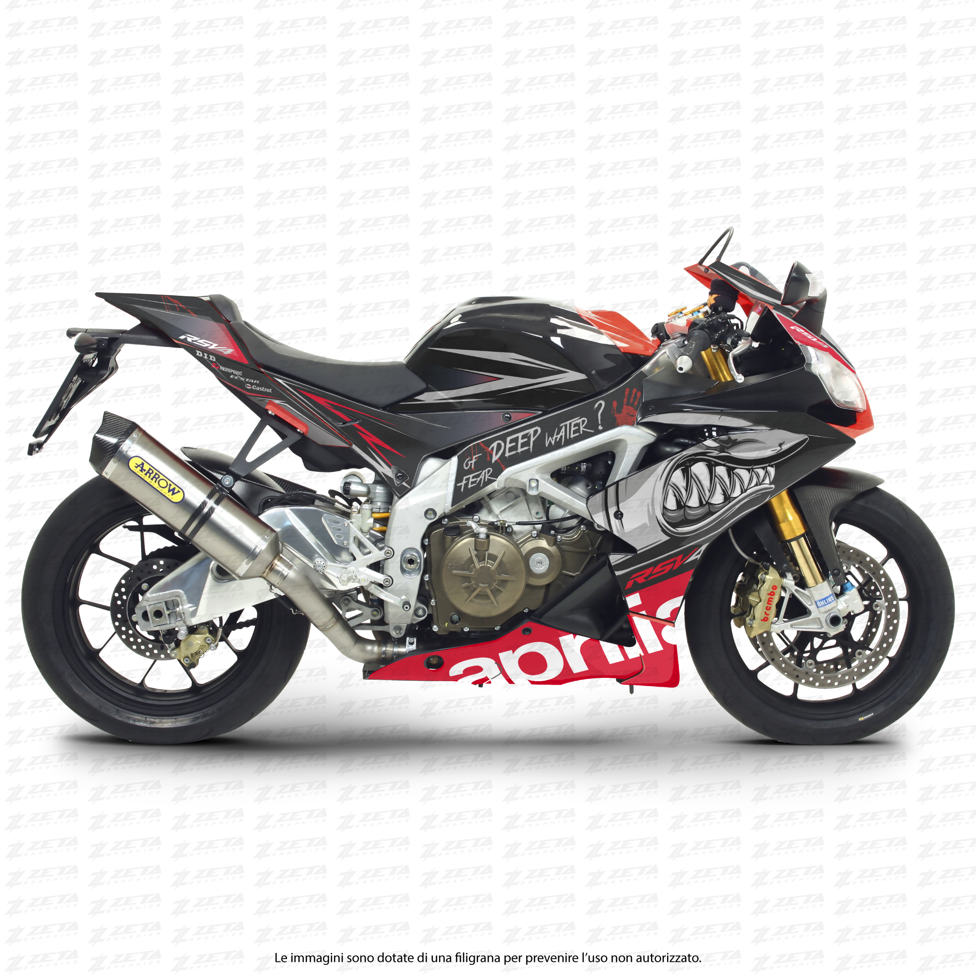 Semi Custom | Graphics Kit Aprilia RSV4 2009-2012