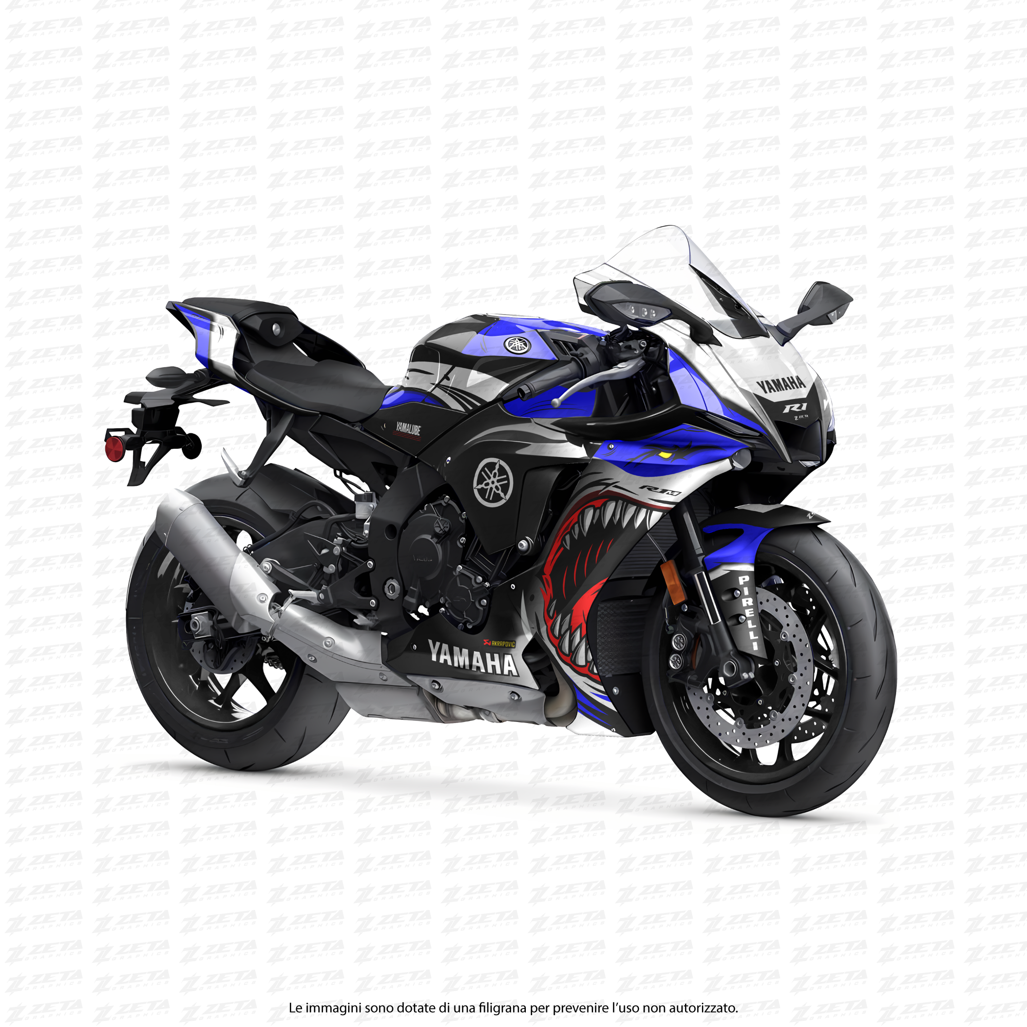 Semi Custom | Graphics Kit Yamaha R1 2020-2024