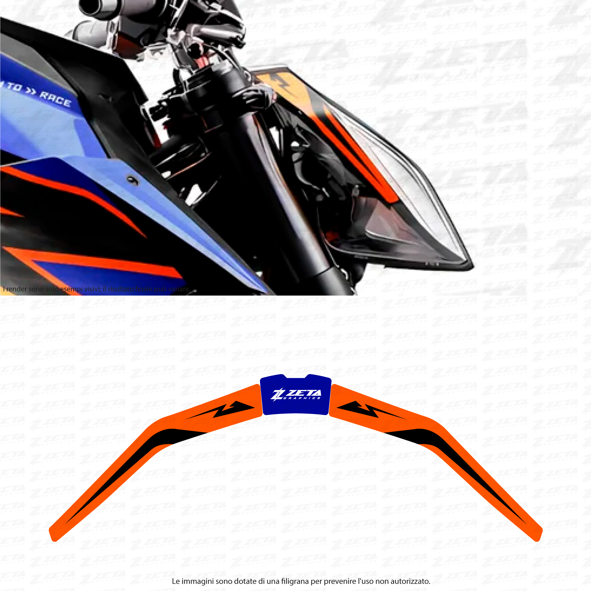 Adesivi aro KTM Superduke 1290 R 2020-2024