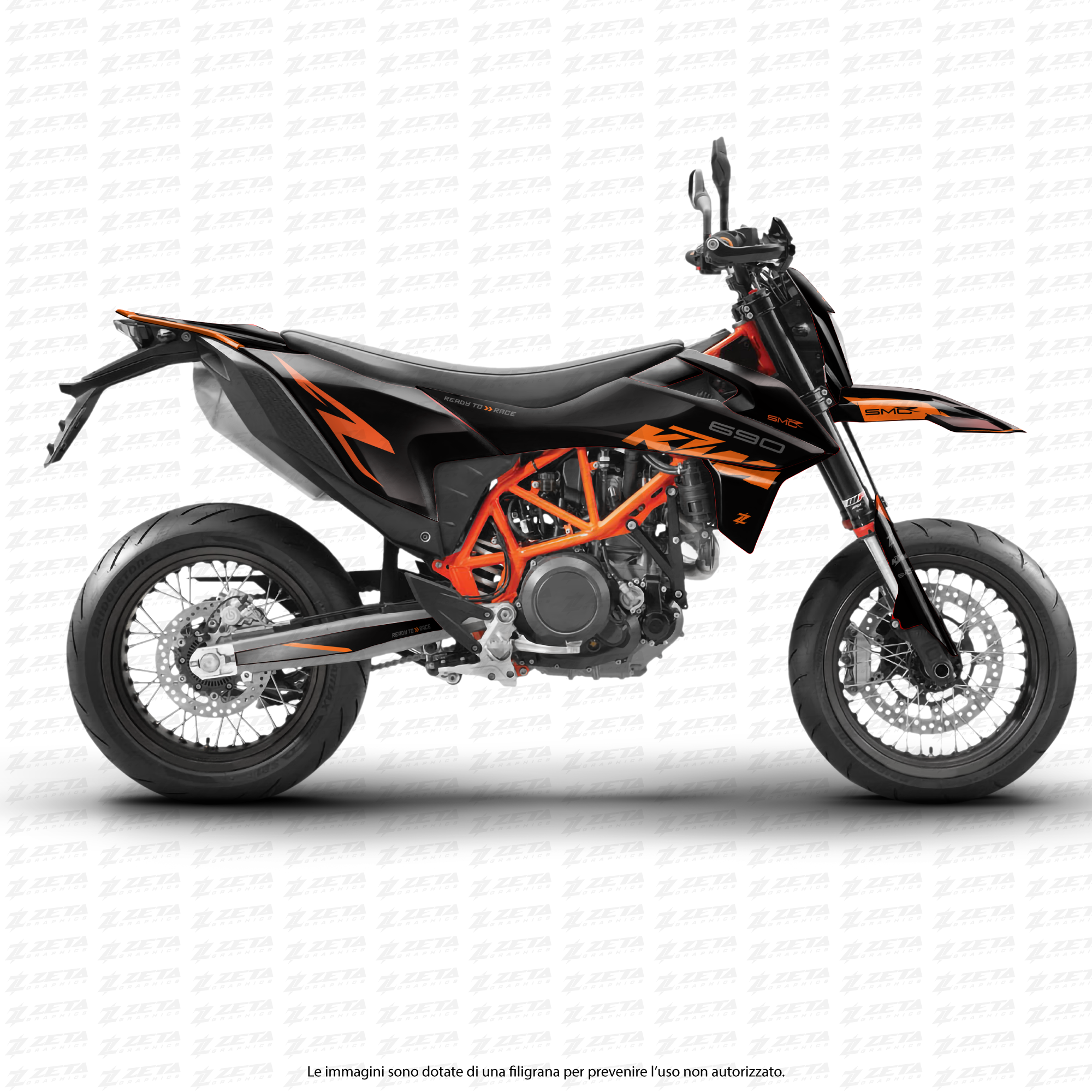 Semi Custom | Kit Grafiche Ktm Smc-R 690 2019-2024