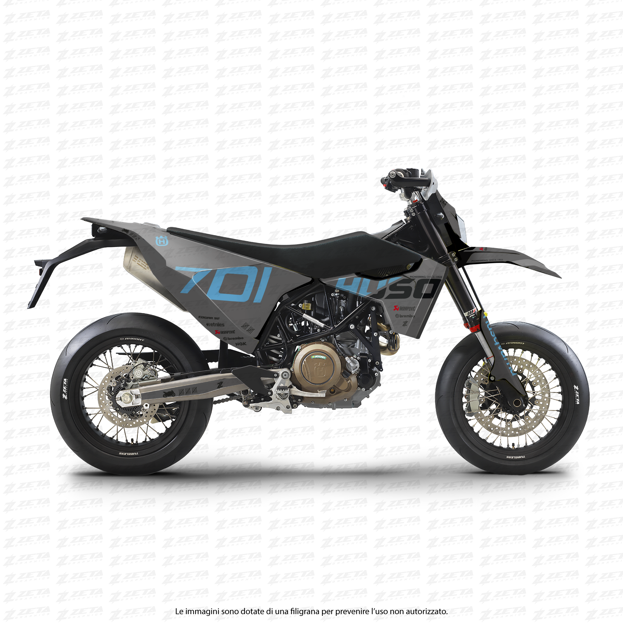 Semi Custom | Kit Grafiche Husqvarna 701