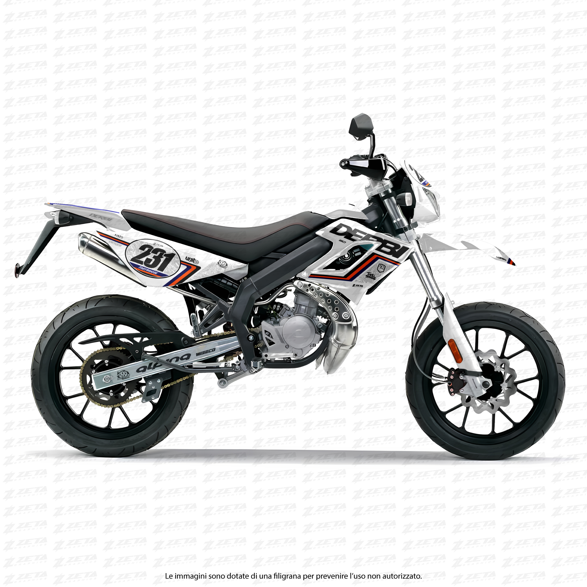 Semi Custom | DRD Racing 50 Derby Graphics Kit 2004-2007