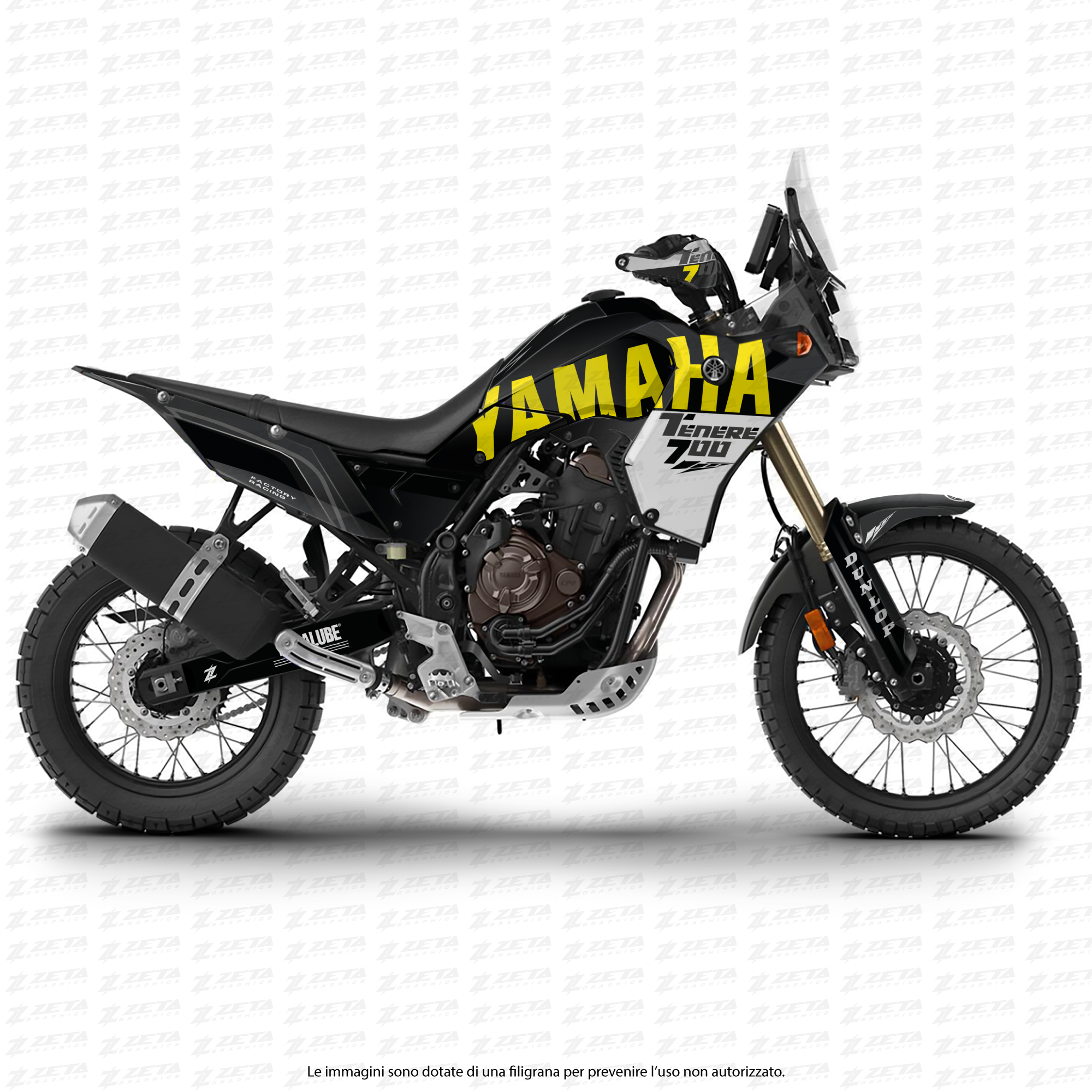 Semi Custom | Graphics Kit Yamaha Tenere 700 2019-2023