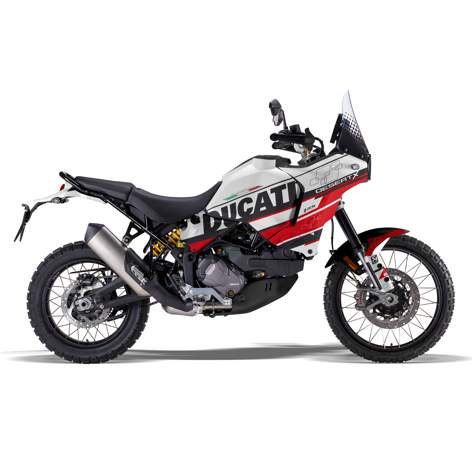Semi Personalizzata | Kit Grafiche Ducati Desert X