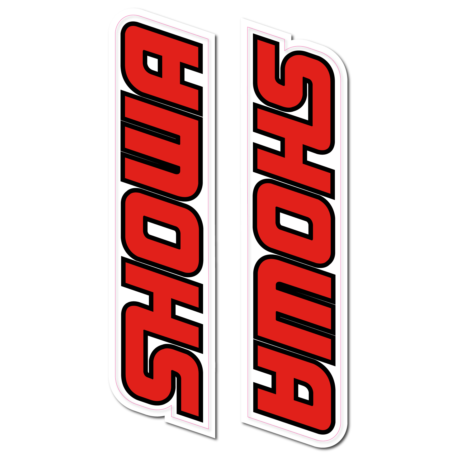 Fork Stickers - SHOWA